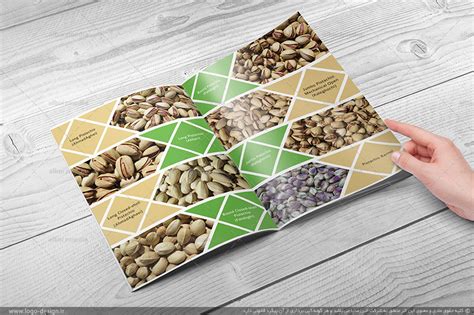 نمونه طراحی کاتالوگ خشکبار