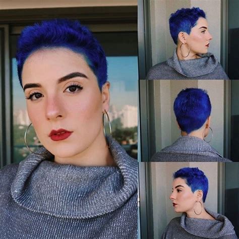 Buzzcutfeed On Instagram “royal Blue Pixie Thanks Eucassigold 😍💯💙