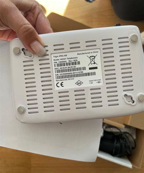 Oanvänd Router Wifi Tilgin Home Gateway Med B Köp På Tradera