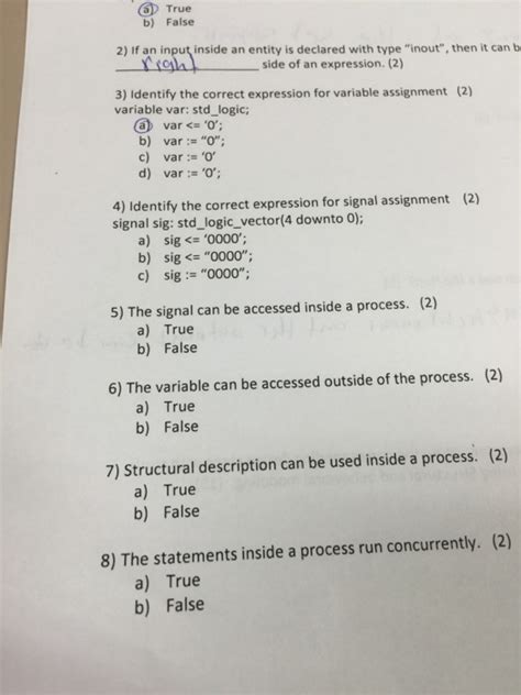 Solved If An Input Inside An Entity Is Declared With Type