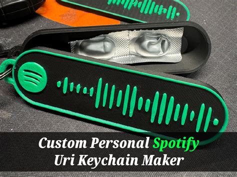 Custom Personal Spotify Uri Keychain Maker V2 By Realnationprint Makerworld
