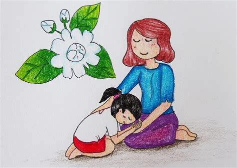 ไอเดียภาพวาดระบายสีสำห ของขวัญ บ้านแม่สุ Diy ง่ายนิดเดียว