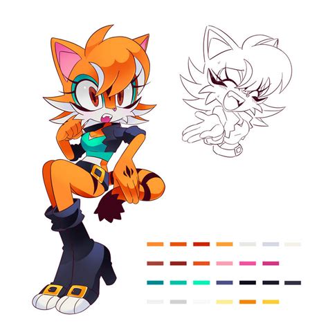 Tiger Sonic Oc By Candleyyy On Deviantart