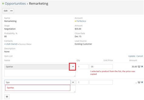 Autocomplete Item Name Espocrm Open Source Community Forum