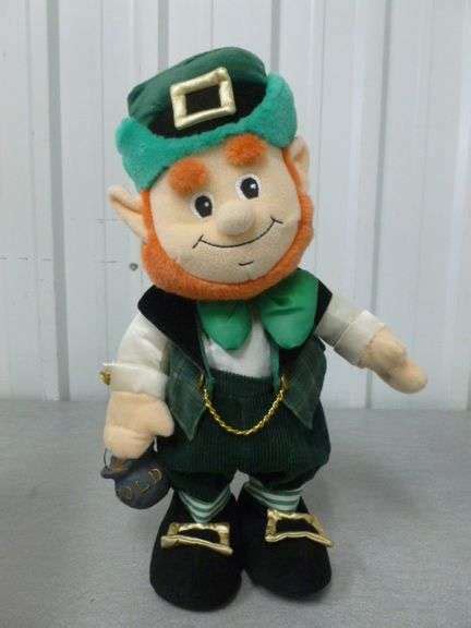 Lepricon Mantle Decoration Animated Battery Operated Oberman Auctions