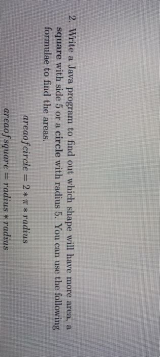 Solved C Program Writing Exercises 1 Write A Program That