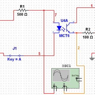 Optocoupler Operation Scheme Download Scientific Diagram