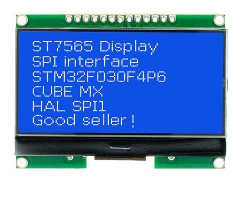 ЖК дисплей 12864 для Arduino интерфейс Spi синий купить на Ozon по