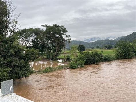 ในประเทศ แม่ฮ่องสอนอ่วม ฝนตกหนักต่อเนื่อง ระดับน้ำในแม่น้ำปาย เพิ่มสูงในระดับวิกฤติ