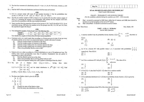 Two Dimensional Random Variables Srm Institute Of Science And