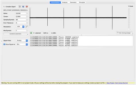 crear y enviar una señal de radio con un mensaje mediante hackrf one desde la aplicación
