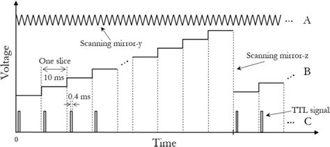 Schematic Diagram Of The Three Signals Produced To Synchronize The Two
