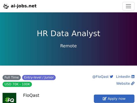 Hiring Hr Data Analyst Remote Raimljobs