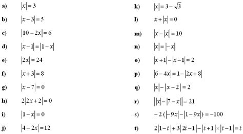 Math Exercises And Math Problems Linear Equations And Inequalities
