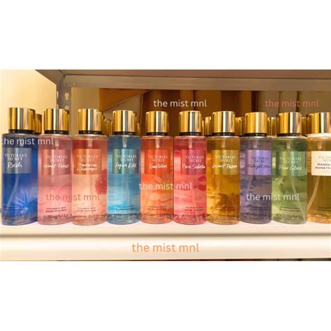 ♛victorias Secret Fragrance Mists 250ml Love Spell Pure Seduction Bare