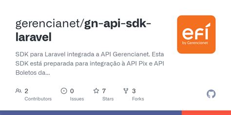 Github Gerencianetgn Api Sdk Laravel Sdk Para Laravel Integrada A