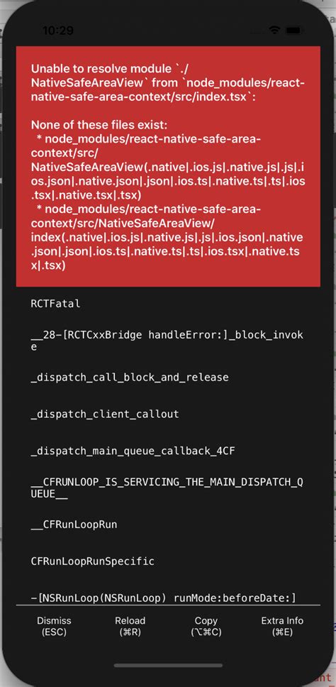 Unable To Resolve Module Nativesafeareaview · Issue 126 · Appandflowreact Native Safe Area