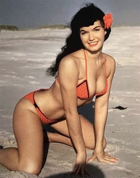 Bettie In Red Bikini R Midcenturypinups