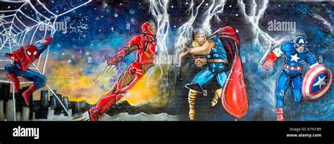Superman Spiderman Batman Ironman