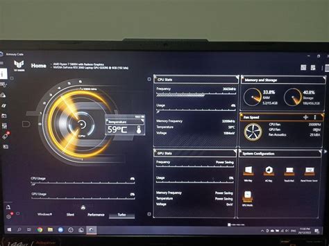 Armory Crate Not Showing Any Temps Or Sensors R Asus