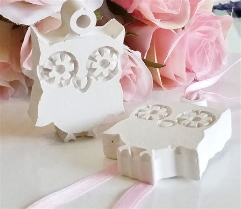 Owl Plaster Diffuser Owl Diffuser Decor Bridal Favor Home Diffuser Wardrobe Freshener Car
