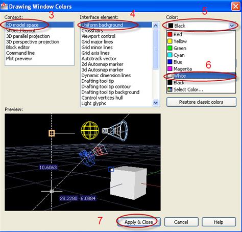 How To Change Workplace Color In AutoCAD AutoCAD Tips