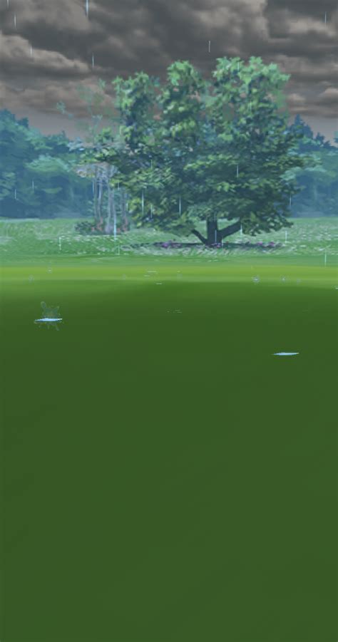 Pokemon Go Backgound Rain By T Me1 On Deviantart