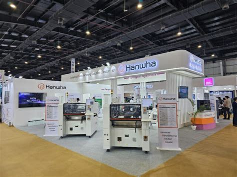 한화정밀기계 멕시코·인도 지역 최대 Smt 전시회 참가 Zdnet Korea