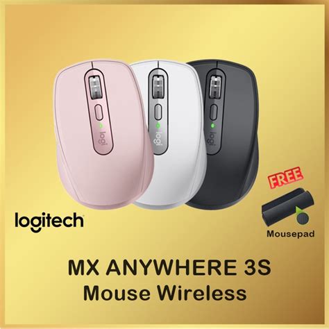 Jual Logitech Mx Anywhere 3s Mouse Wireless Bluetooth Silent Rechargeable Shopee Indonesia