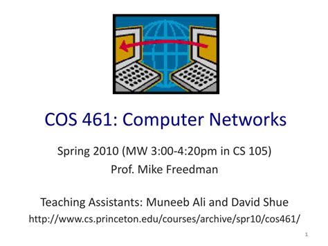 Ppt Cos 461 Computer Networks Powerpoint Presentation Free Download Id5781000