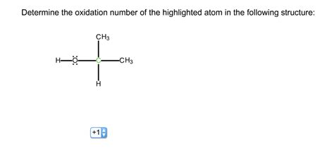 Solved Determine The Oxidation Number Of The Highlighted Chegg Com