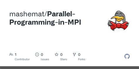 GitHub Mashemat Parallel Programming In MPI