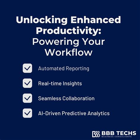 Bbb Techs On Linkedin Enhancedproductivity Workflowoptimization Productivitytools