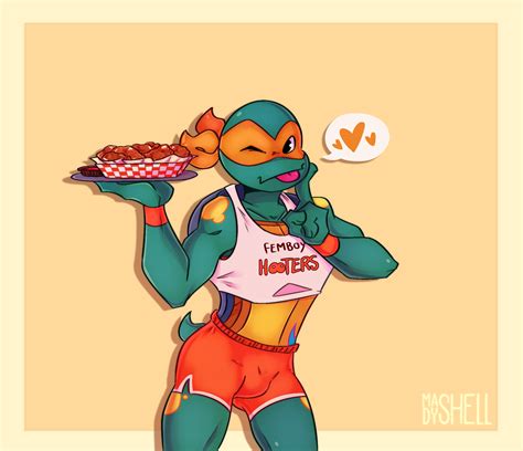 Rule 34 Gay Madyshell Michelangelo Michelangelo Rise Of The Tmnt