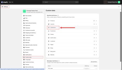 how to create sub collections roartheme
