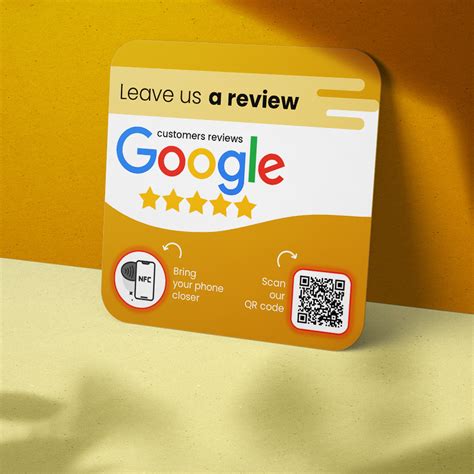 NFC Plates Google Reviews
