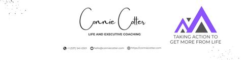 Connie Cotter Helping High Achievers Move From Fine” → Fulfilled 🌿 Faith Forward Coaching