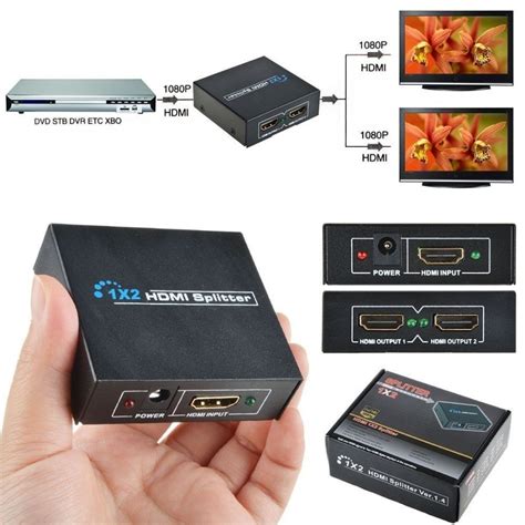 Jual Splitter Hdmi 2port Hdmi Spliter 2 Port Shopee Indonesia