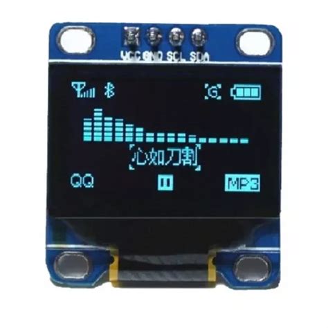 Display Lcd Serial Para Arduino Oled 096 Gráfico 128x64 I2c Mercadolivre