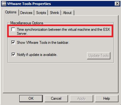 Fixing Time Errors On VMware VSphere And ESX Hosts The EXPTA Blog
