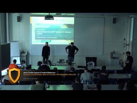 Troopers Talk Reverse Engineering Abap Malware Analysis From