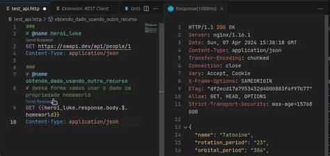 Client Rest No Vscode Uma Alternativa Ao Postman Tarantini Pereira Rest Api Api Rest Dio