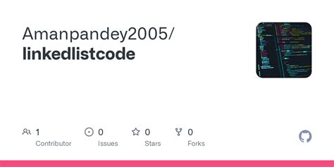 Linkedlistcodelinkedlistcpp At Main · Amanpandey2005linkedlistcode