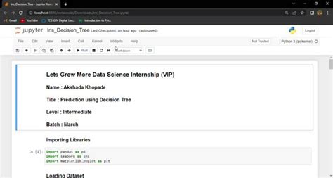 Akshada Khopade On Linkedin Task3 Internship Datascience Connections Python