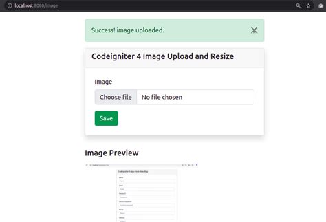 Resize Image And Compress Size By Image Manipulation In Codeigniter 4