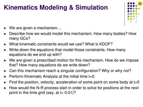Ppt Me451 Kinematics And Dynamics Of Machine Systems Powerpoint Presentation Id3861249