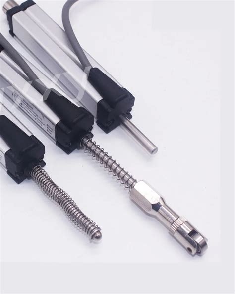 Spring Self Reset Sensor Self Rebound Electronic Ruler Voltage Resistance Output
