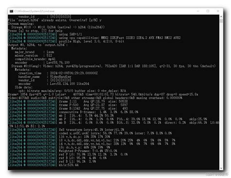 【ffmpeg】ffmpeg 命令行参数 ⑤ 使用 Ffmpeg 命令提取 音视频 数据 保留封装格式 保留编码格式 重新编码 51cto博客 Ffmpeg命令行安卓