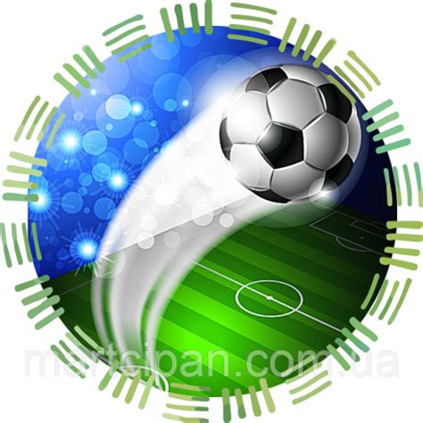 Футбол 18 вафельна картинка продаж ціна у Запорізькій області Кондитерський декор від