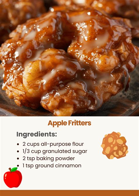 Apple Fritters Recipe Ineskohl Kitchen